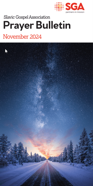 Prayer Bulletin - Slavic Gospel Association